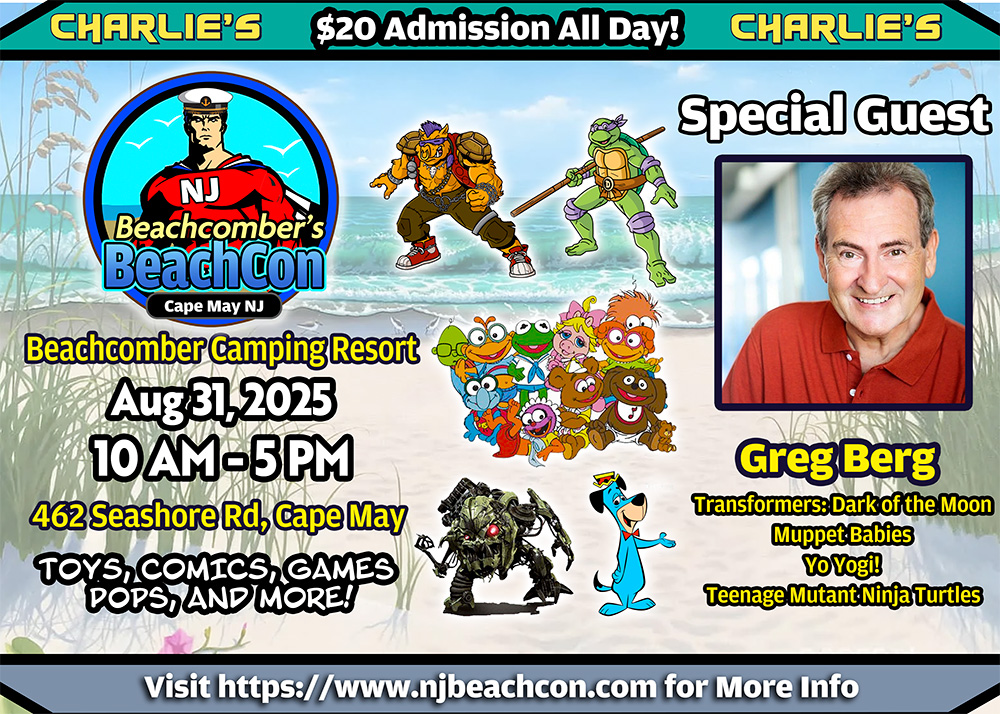 NJ Beach Con in Cape May - Special Guests